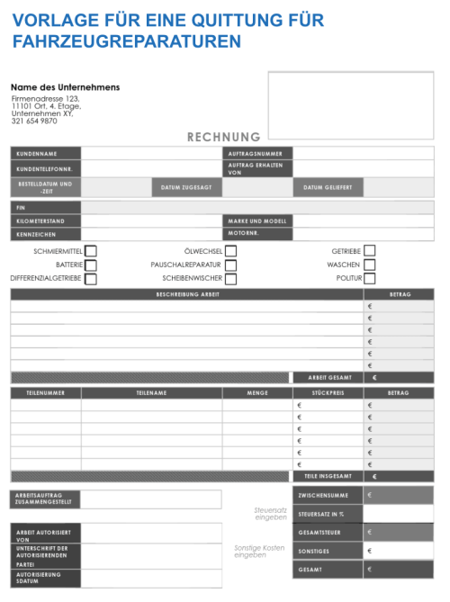 Kostenlose PDF-Vorlagen für Quittungen herunterladen | Smartsheet
