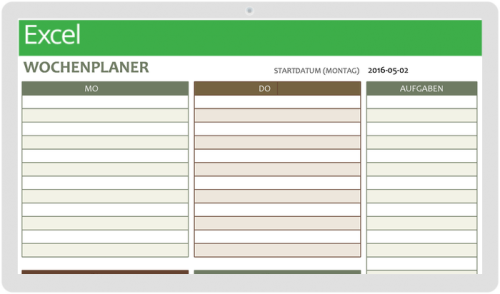 Kostenlose Vorlagen für wöchentliche Zeitpläne für Excel – Smartsheet