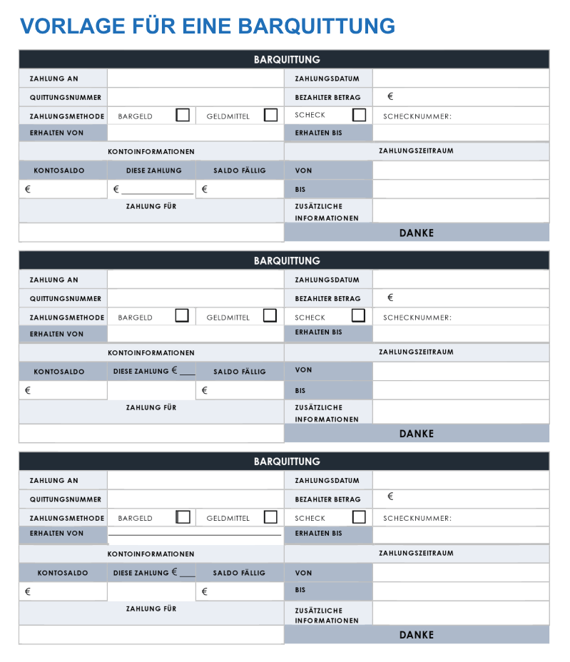 Kostenlose PDF-Vorlagen für Quittungen herunterladen | Smartsheet