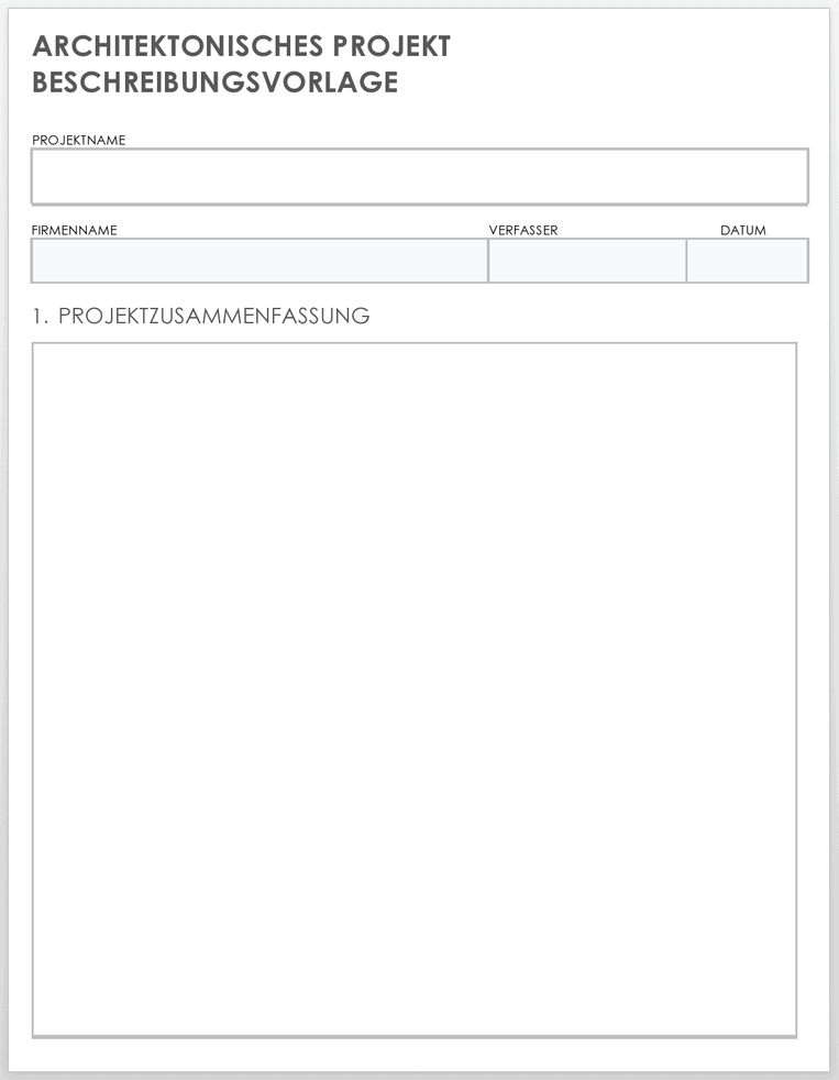 Verfassen Sie mithilfe von Beispielen eine Projektbeschreibung | Smartsheet