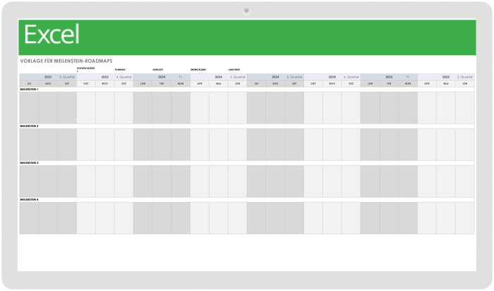 Kostenlose Projektmeilensteinvorlagen | Smartsheet