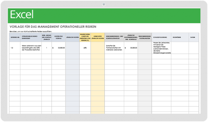 35+ Free Risk Assessment Templates