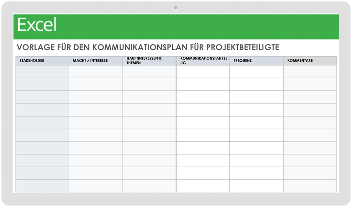 Kostenlose Vorlagen für die Projektkommunikation | Smartsheet