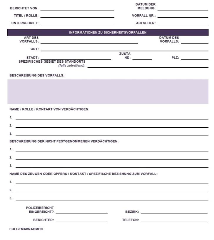 Kostenlose Incident Report Vorlagen und Formulare | Smartsheet