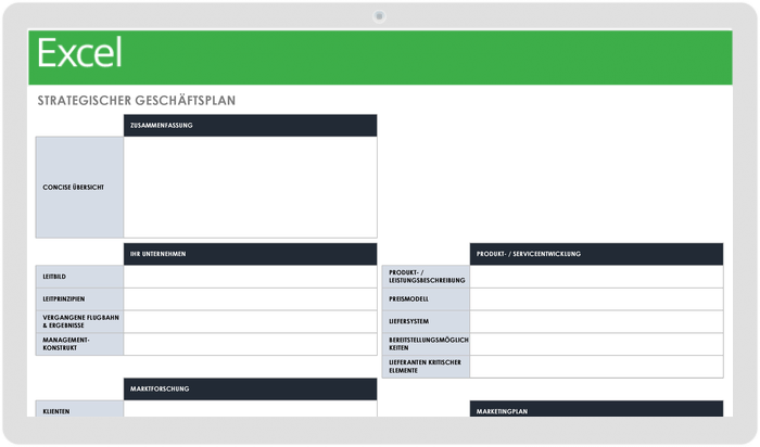 Kostenlose Vorlagen für die Strategieplanung | Smartsheet