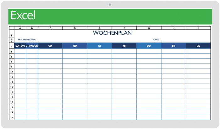 Kostenlose Vorlagen für Arbeitszeitpläne für Word und Excel | Smartsheet